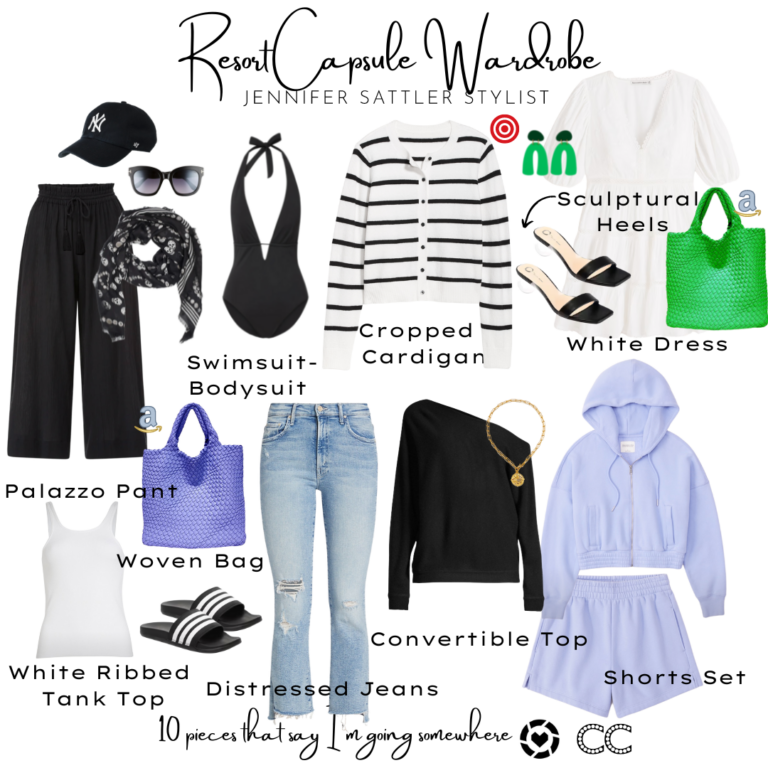 Pack For Paradise | 23 Resort Casual Capsule Wardrobe Outfit ...