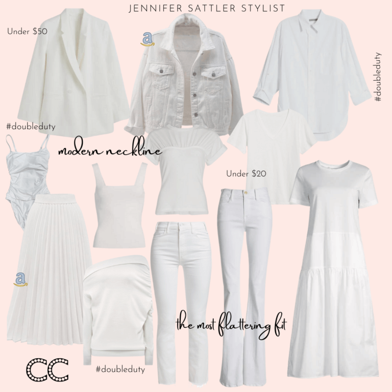 HOW TO WEAR WHITE JEANS WITH CONFIDENCE AND STYLE - Closet Choreography